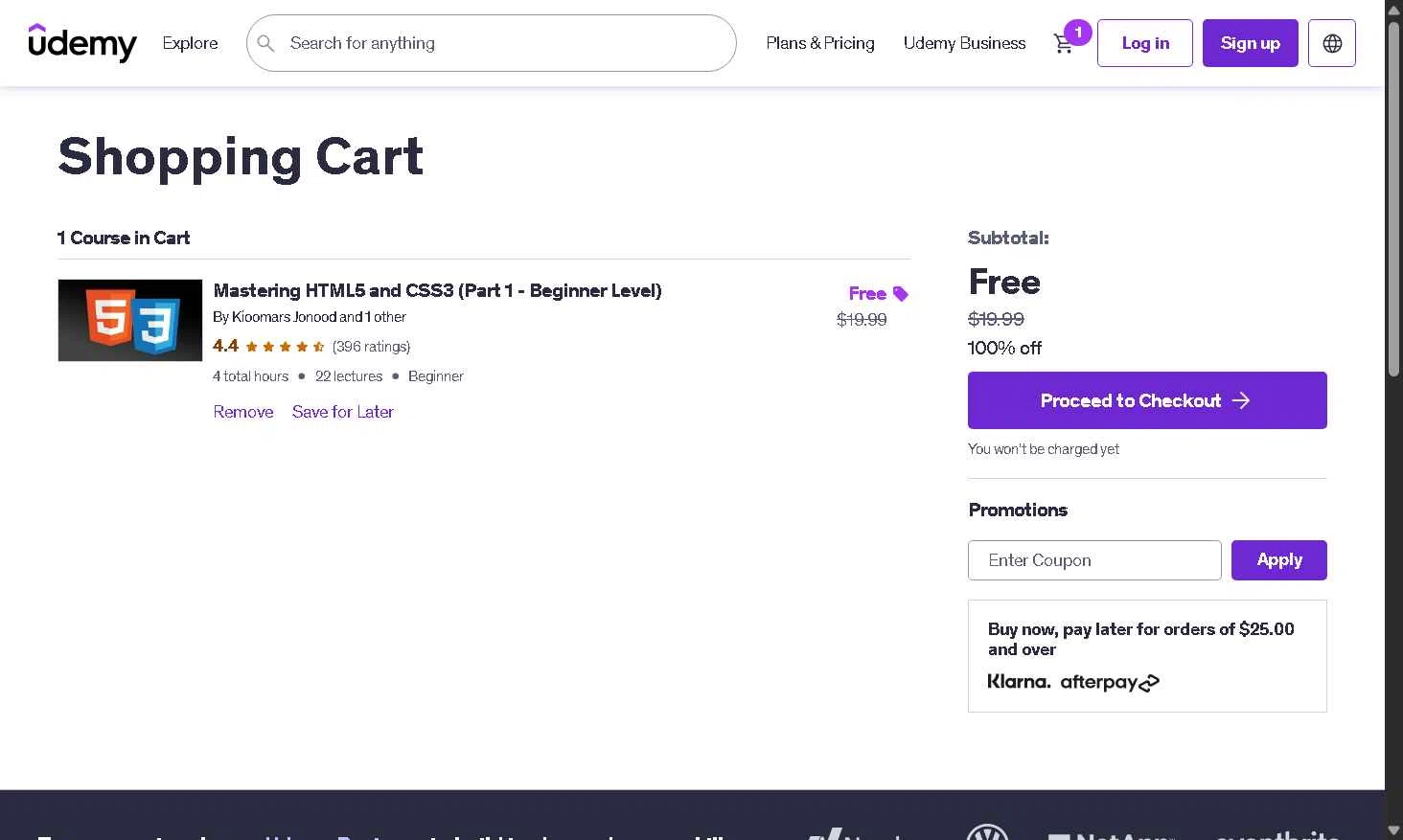 Udemy Promo Codes - 100% Off (3 Verified) Nov 2025