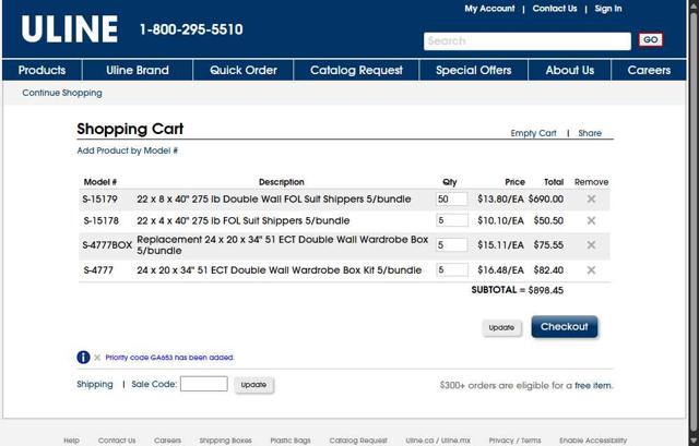 Uline Promo Codes (6 Verified) - 40% Off w/Code Oct 2025