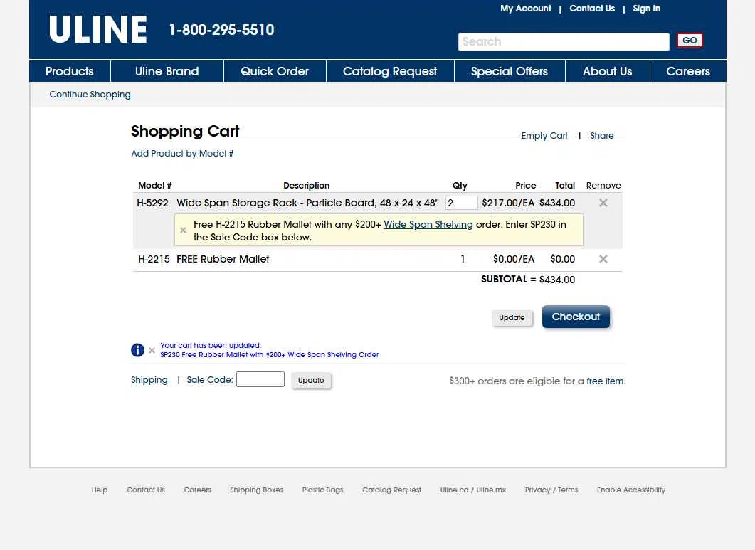 Uline Promo Codes - 40% Off (4 Verified) Dec 2025