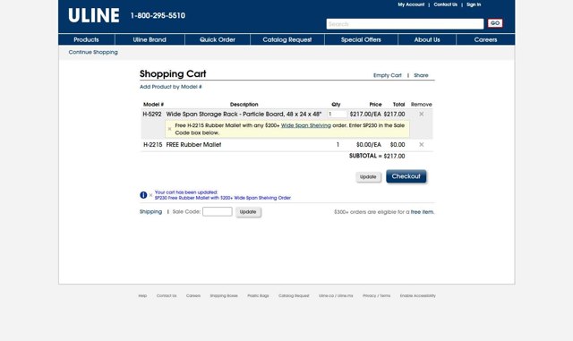 Uline Promo Codes (7 Verified) - 40% Off w/Code Sep 2025