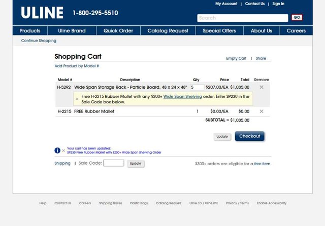 Uline Promo Codes (7 Verified) - 40% Off w/Code Aug 2025