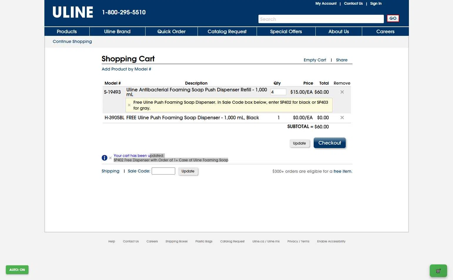 Uline Promo Codes - 40% Off (4 Verified) Jan 2026