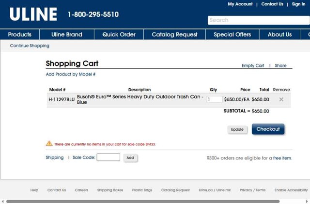 Uline Promo Codes (8 Verified) - 40% Off w/Code Jun 2025