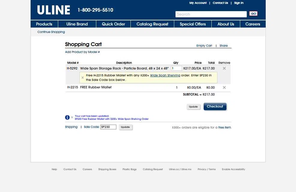 Uline Promo Codes - 40% Off (4 Verified) Dec 2025