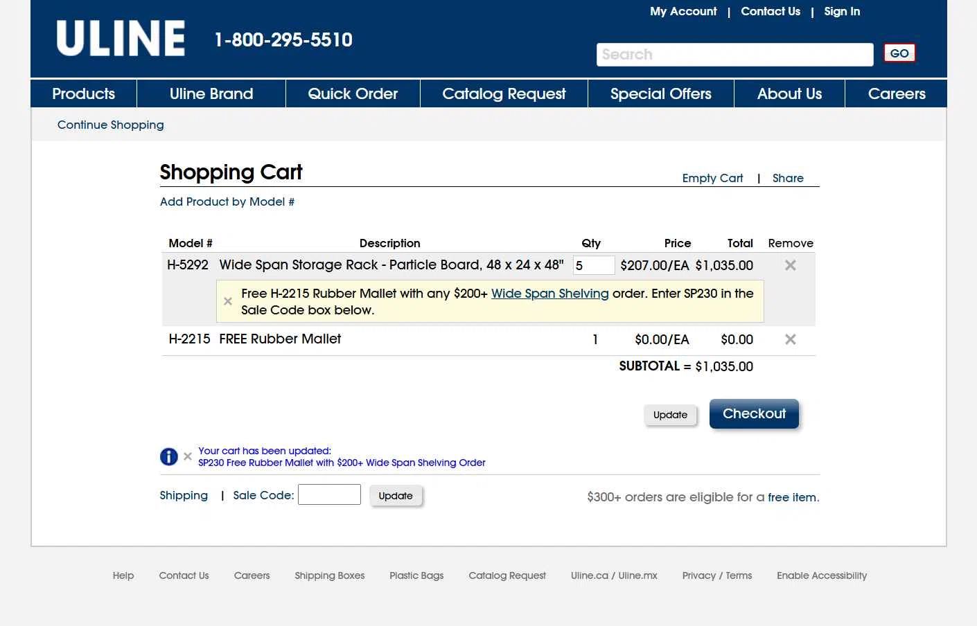 Uline Promo Codes (6 Verified) - 40% Off w/Code Nov 2025