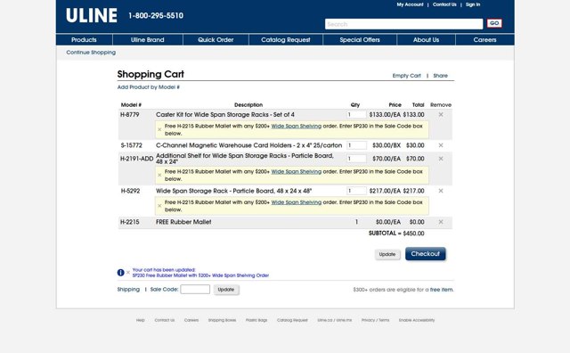 Uline Promo Codes (7 Verified) - 40% Off w/Code Jun 2025