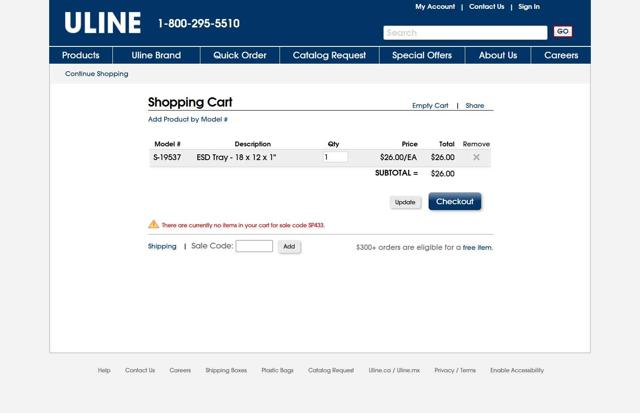 Uline Promo Codes (8 Verified) - 40% Off w/Code Sep 2025