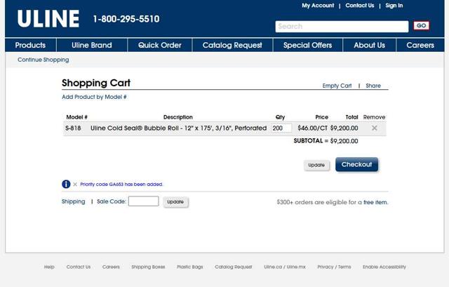 Uline Promo Codes (6 Verified) - 40% Off w/Code Oct 2025