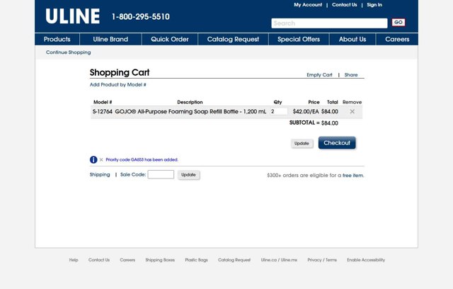 Uline Promo Codes (7 Verified) - 40% Off w/Code Jun 2025