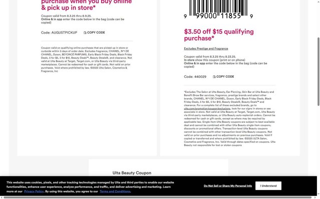 ULTA Promo Codes (1 Verified) - 20% Off + Free Ship Sep 2025