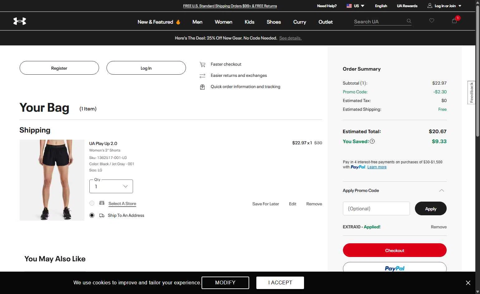 Under Armour Promo Codes (2 Verified) - 25% Off Nov 2025