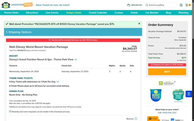 Undercover Tourist Promo Code (5 Verified) - $75 Off Oct 2025