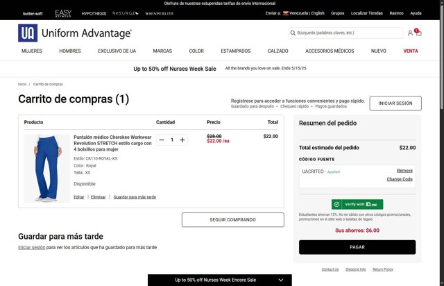 Uniform Advantage Promo Code (9 Verified) - 20% Off May 2025