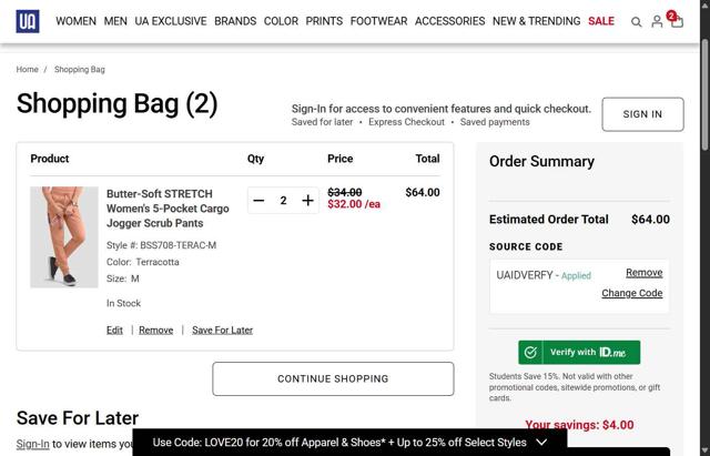 Uniform Advantage Promo Code (20 Verified) - 20% Off Sep 2025