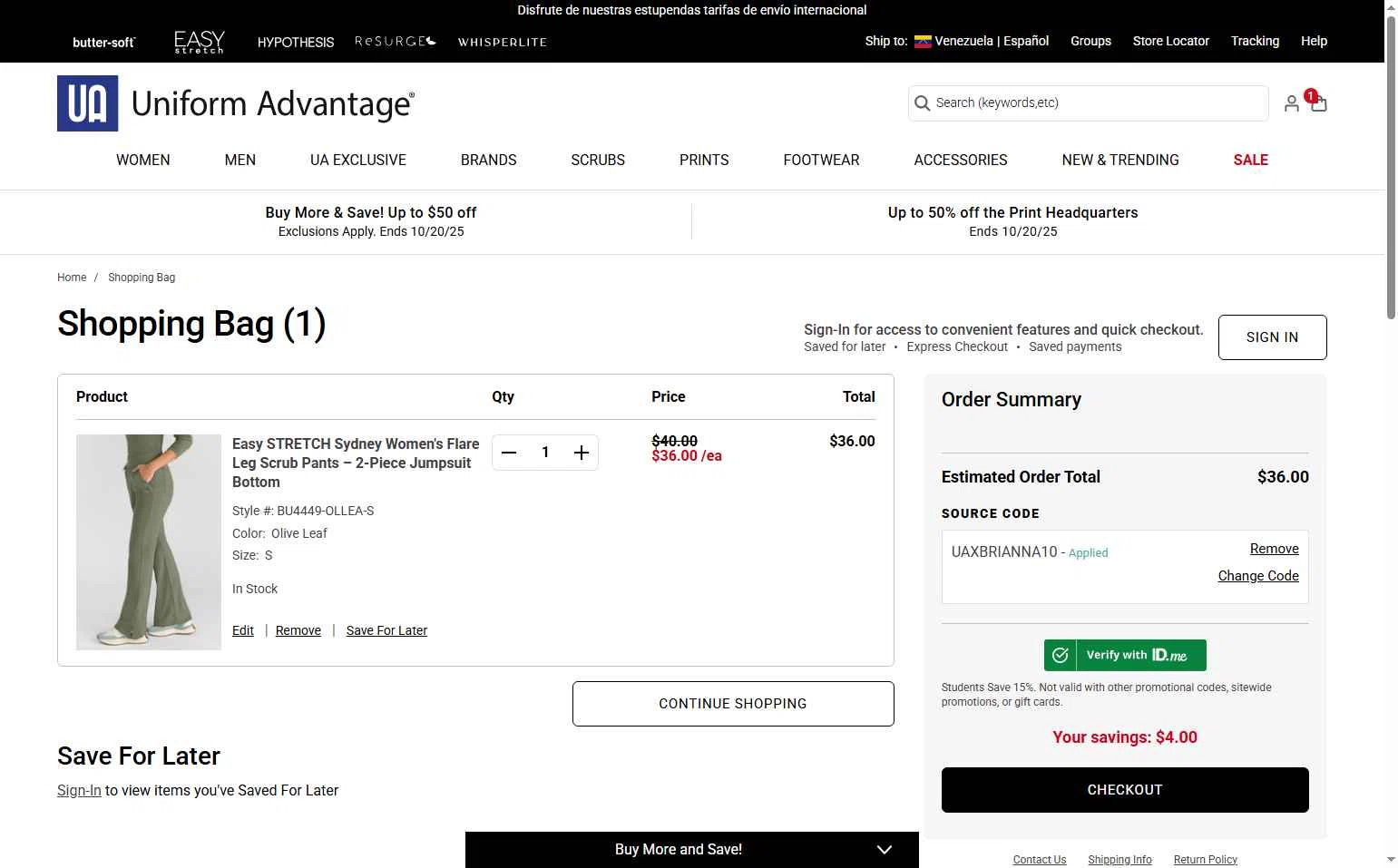 Uniform Advantage Promo Code (18 Verified) - 20% Off Oct 2025