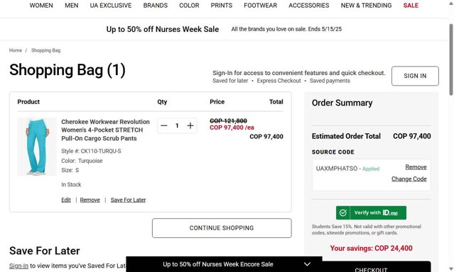 Uniform Advantage Promo Code (9 Verified) - 20% Off May 2025