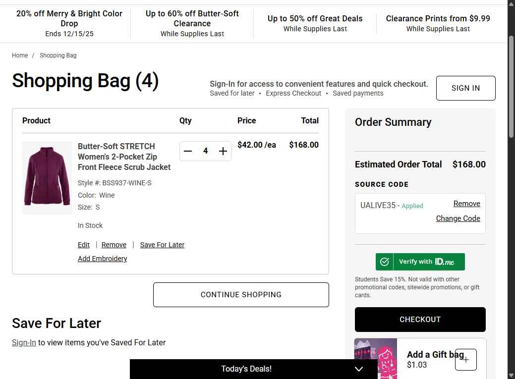 Uniform Advantage Promo Code - 20% Off December 2025