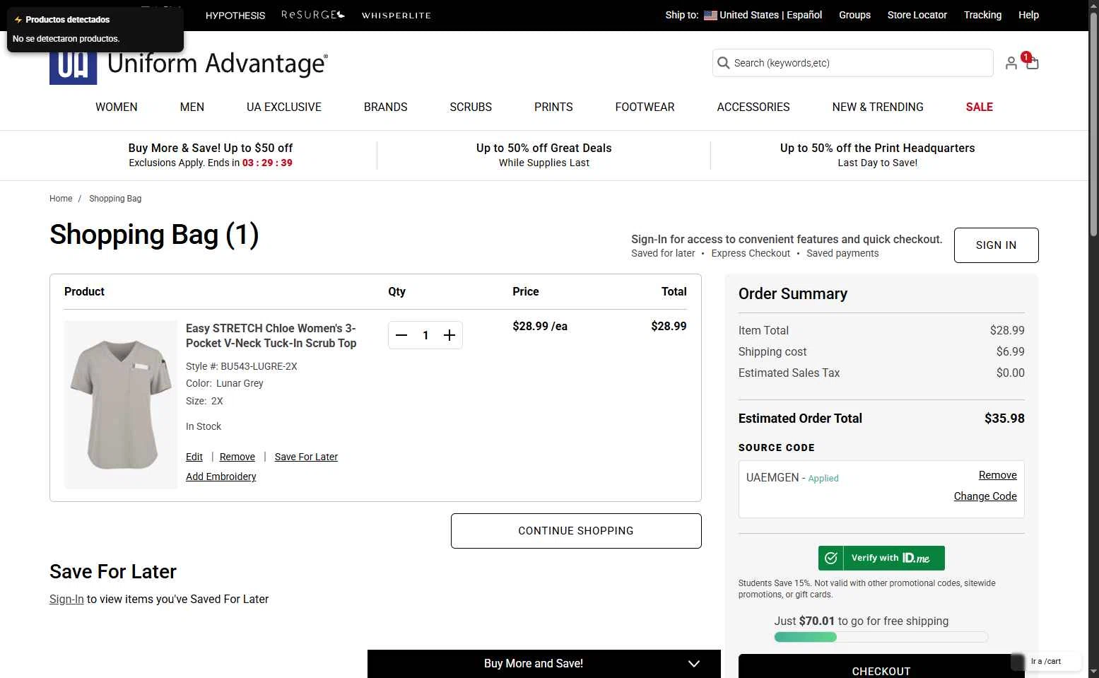 Uniform Advantage Promo Code (18 Verified) - 20% Off Oct 2025
