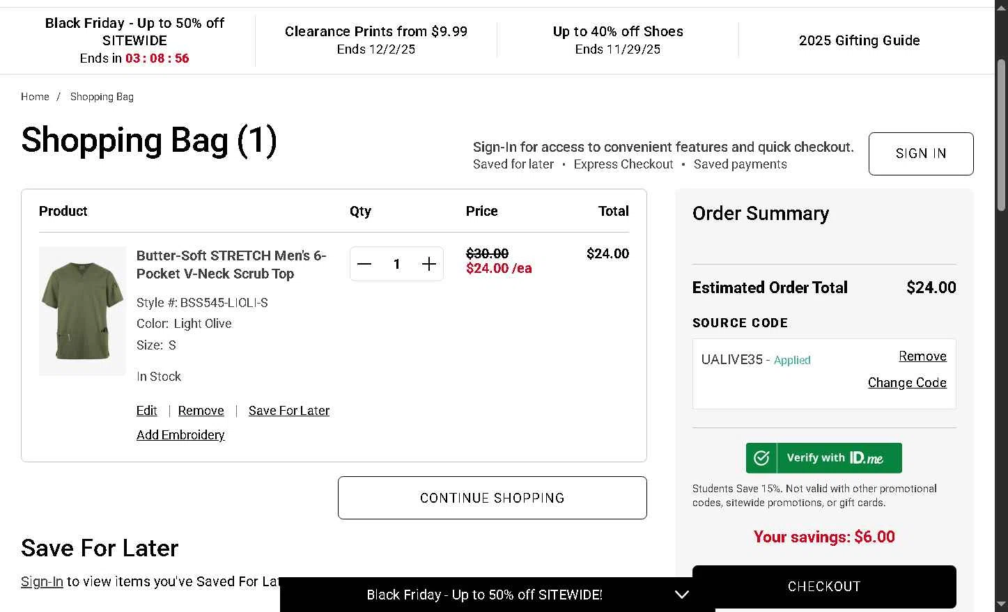 Uniform Advantage Promo Code - 20% Off December 2025