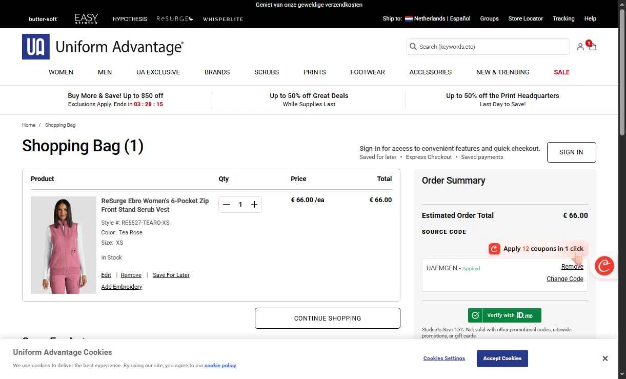 Uniform Advantage Promo Code (18 Verified) - 20% Off Oct 2025