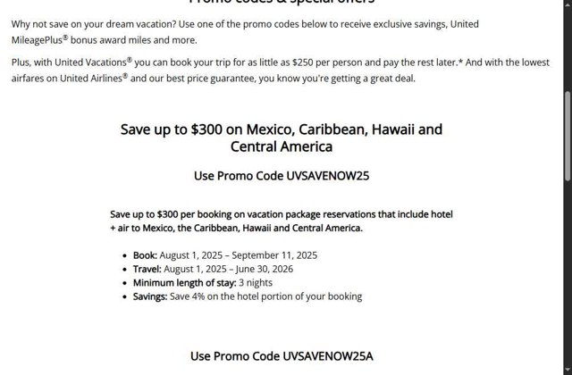 United Airlines Promo Codes (2 Verified) - $150 Off Aug 2025