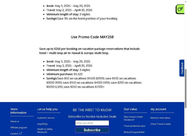 United Airlines Promo Codes (3 Verified) - $250 Off Jun 2025