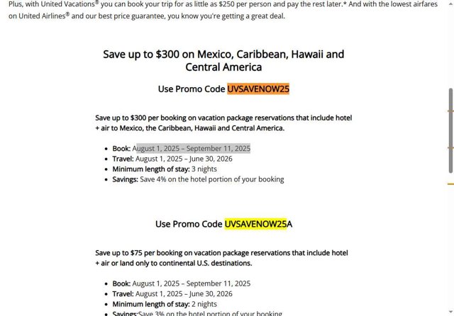 United Airlines Promo Codes (2 Verified) - $150 Off Sep 2025