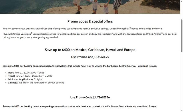 United Airlines Promo Codes (3 Verified) - $150 Off Aug 2025