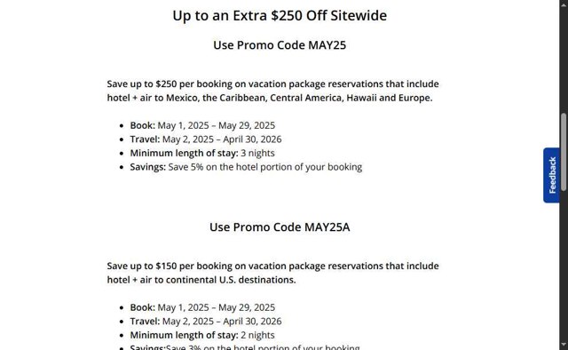 United Airlines Promo Codes (4 Verified) - $250 Off May 2025
