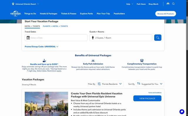 Universal Orlando Promo Codes - 10% Off Sep 2025