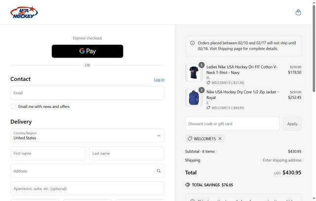 USA Hockey Promo Codes (3 Verified) - 15% Off Jun 2025