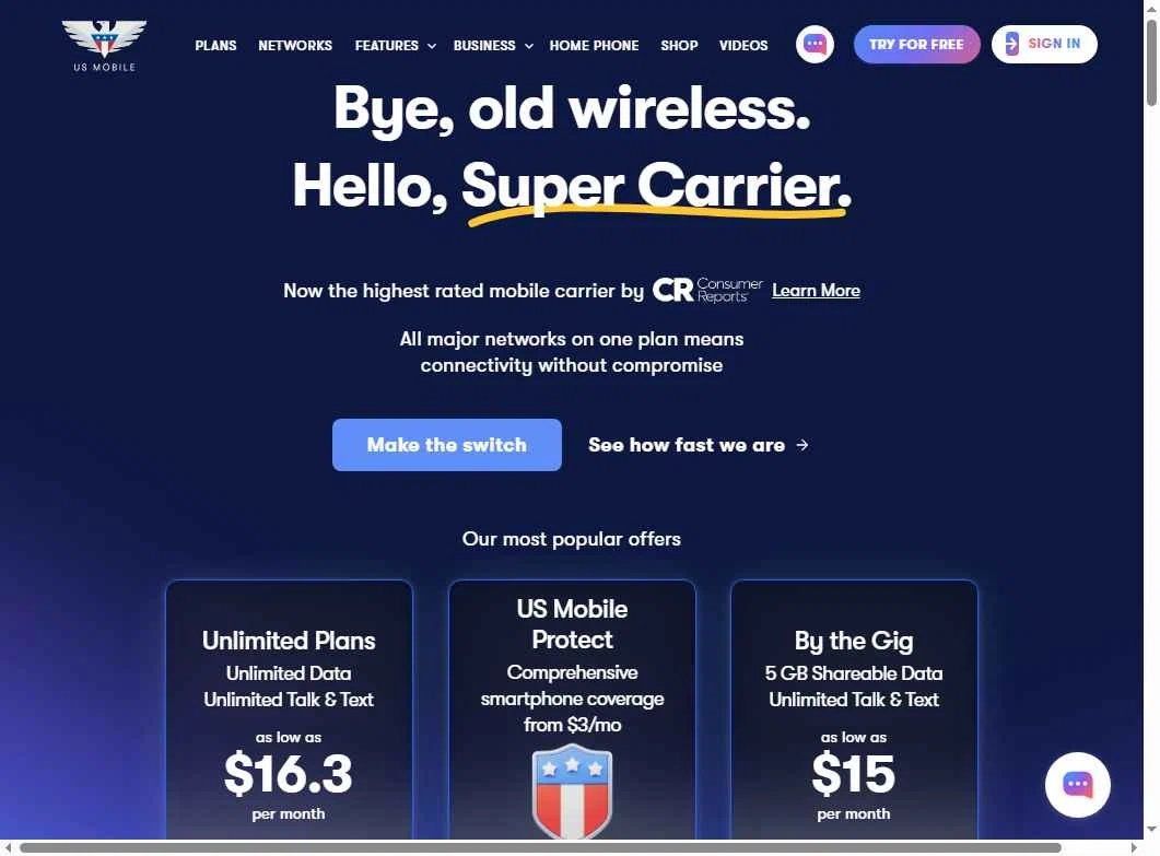 US Mobile Promo Codes - 50% Off (3 Verified) Jan 2026