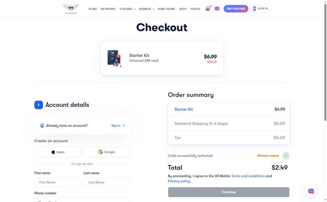 US Mobile Promo Codes - 50% Off (6 Verified) Sep 2025
