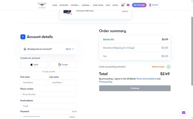 US Mobile Promo Codes - 10% Off (6 Verified) Oct 2025