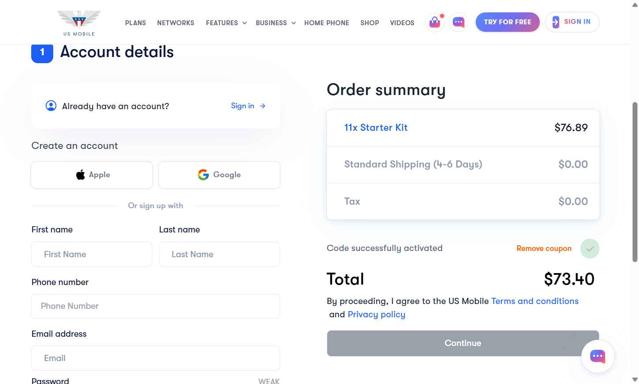US Mobile Promo Codes - 10% Off (6 Verified) Oct 2025