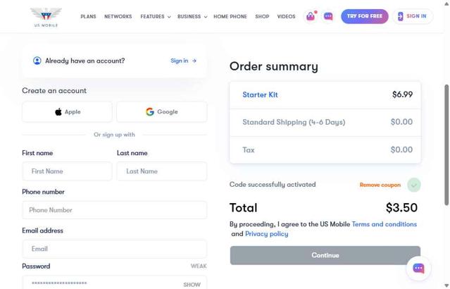 US Mobile Promo Codes - 10% Off (6 Verified) Oct 2025