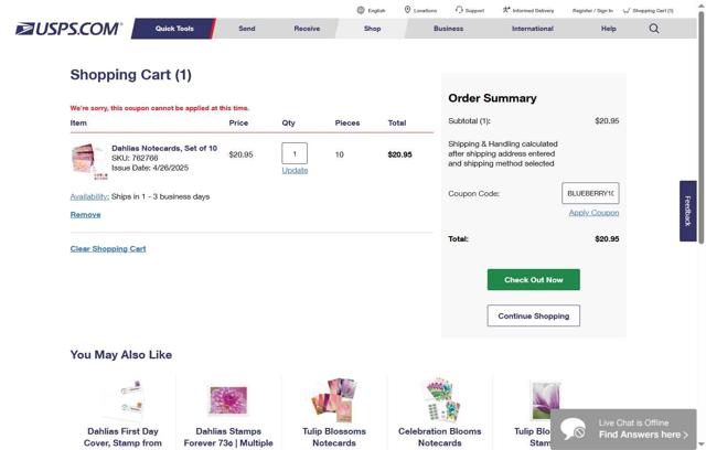 USPS Promo Codes - 25% Off Coupons Oct 2025