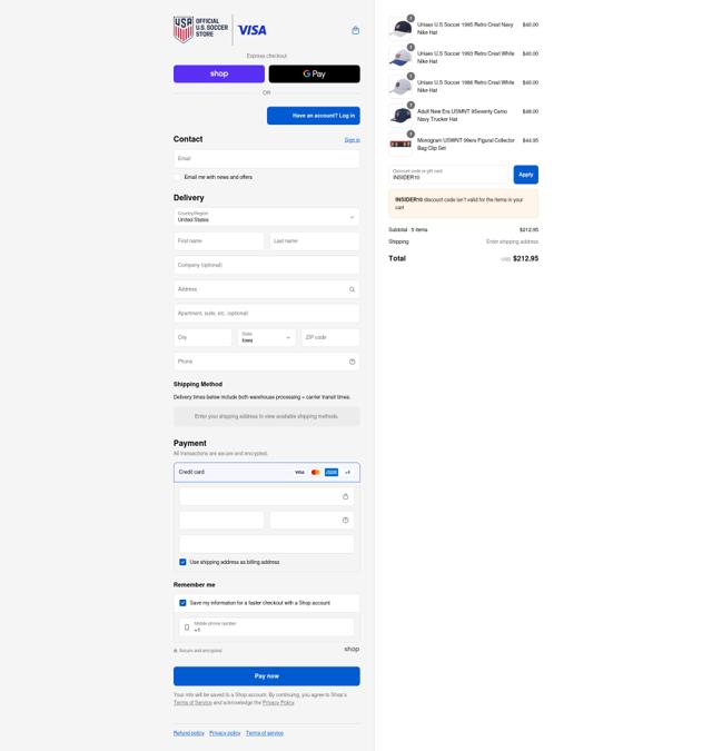 U.S. Soccer Promo Codes (2 Verified) - 10% Off Oct 2025