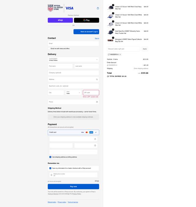 U.S. Soccer Promo Codes (2 Verified) - 10% Off Oct 2025