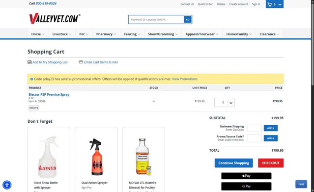 Valley Vet Supply Promo Codes - $10 Off Jun 2025