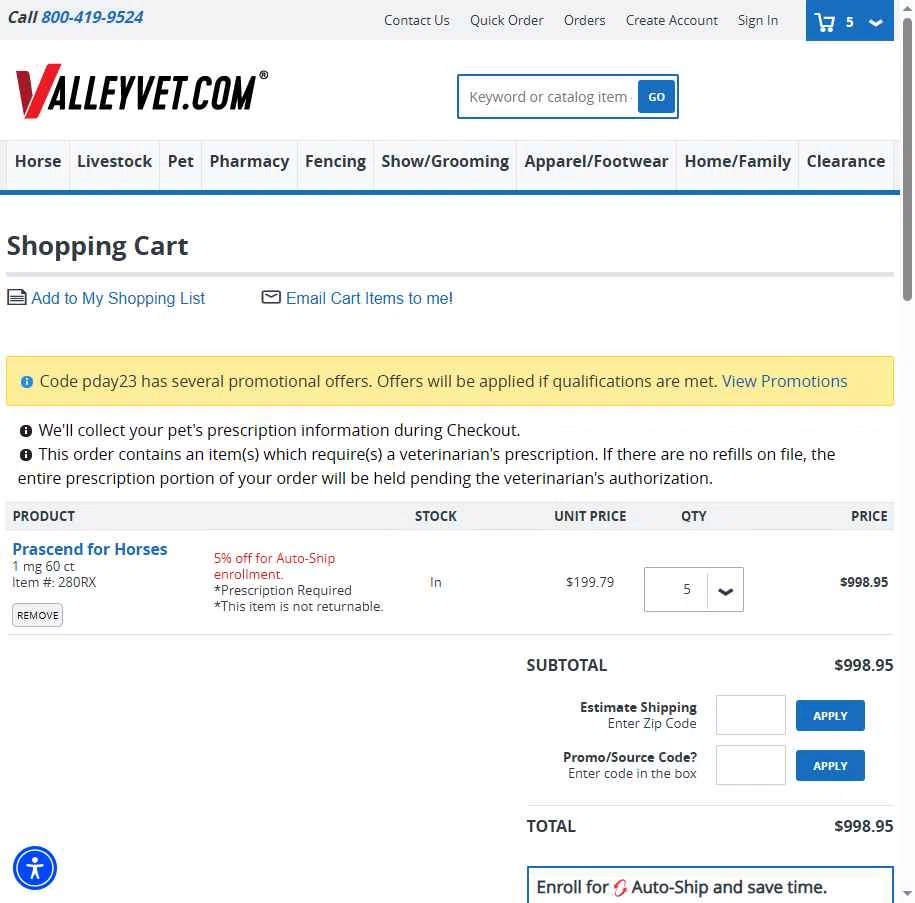Valley Vet Supply Promo Code - 25% Off March 2026