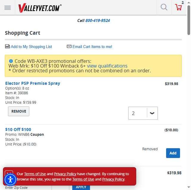 Valley Vet Supply Promo Codes - $10 Off Jun 2025