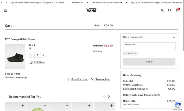 Vans Promo Codes - 10% Off Coupons Sep 2025