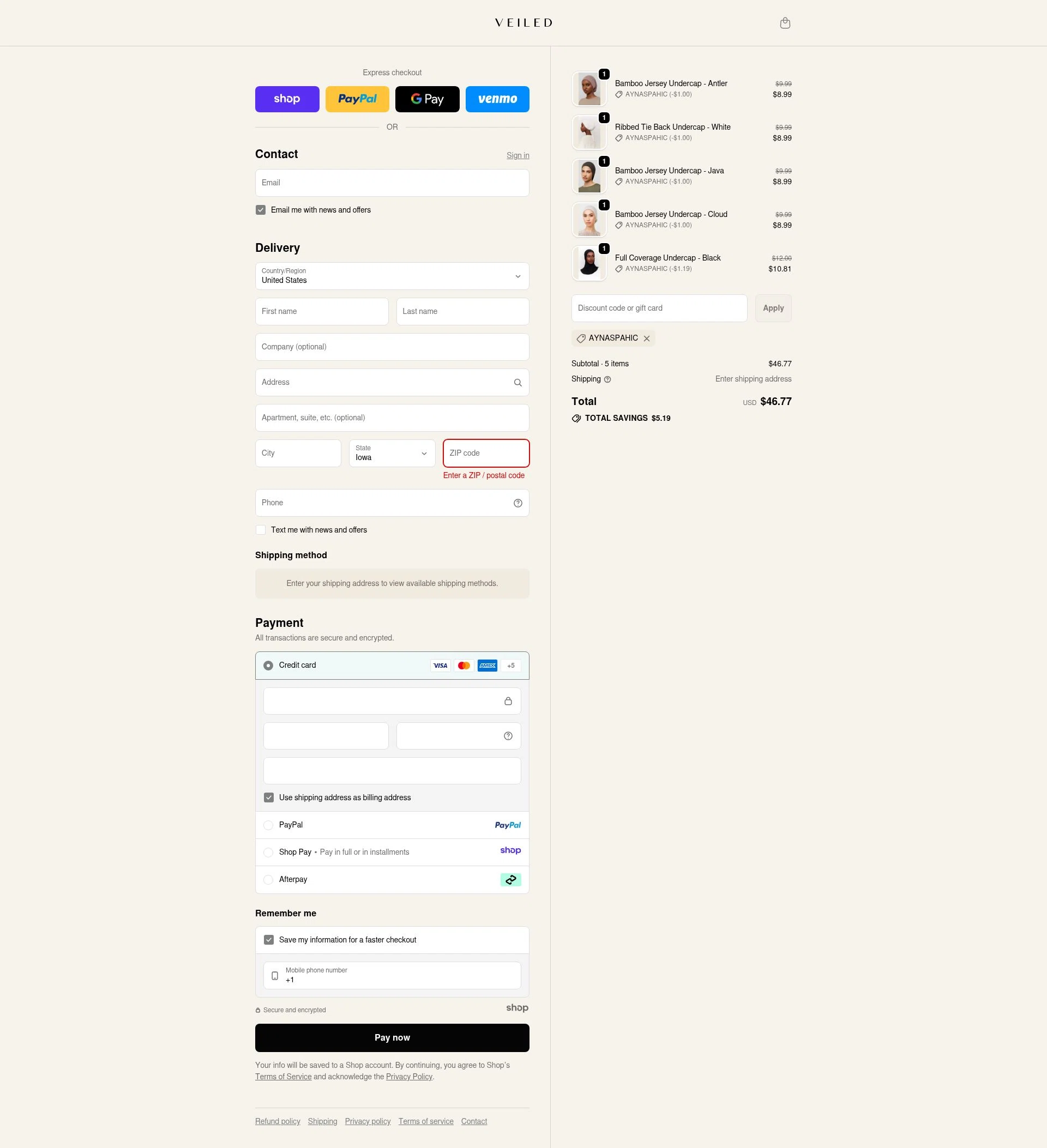 Veiled Promo Codes - 10% Off (47 Verified) Dec 2025