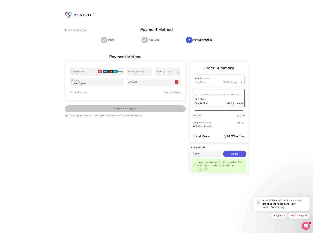 Vendoo Promo Codes - 35% Off (9 Verified) Jan 2026