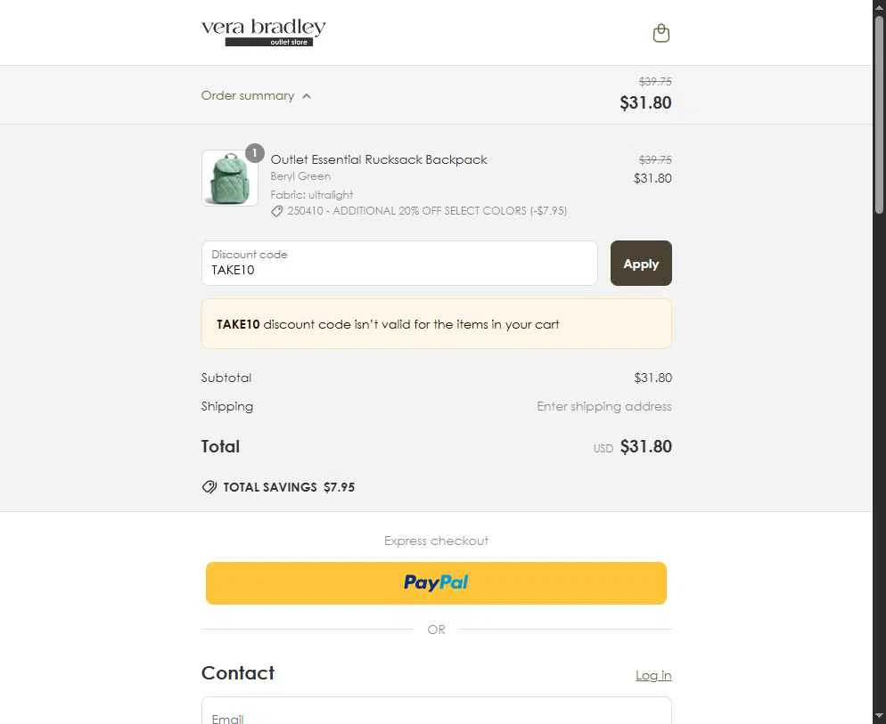 Vera Bradley Outlet Promo Codes - 25% Off Dec 2025