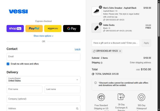 Vessi Discount Codes - 50% Off (5 Verified) Jul 2025