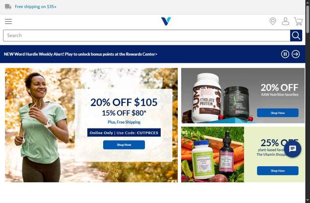 The Vitamin Shoppe Promo Codes - 15% Off Oct 2025