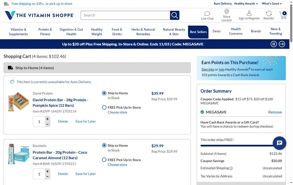 The Vitamin Shoppe Promo Code - 20% Off Dec 2025