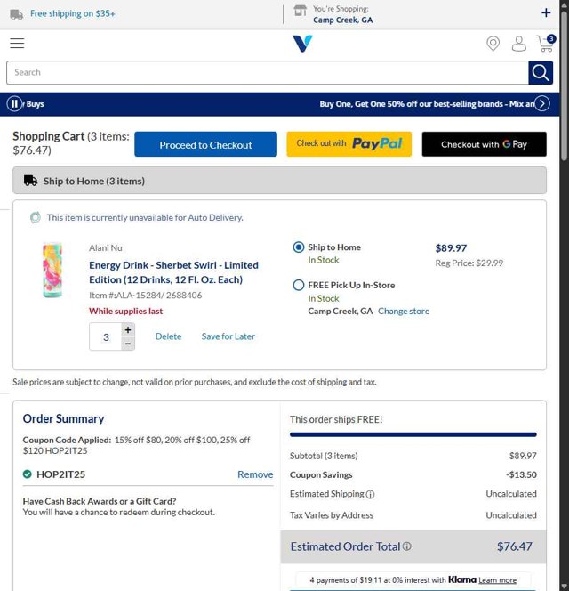 The Vitamin Shoppe Promo Codes - 25% Off Jun 2025